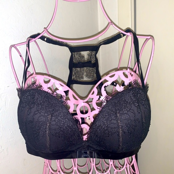 Victoria's Secret | Intimates & Sleepwear | Nwt Victorias Secret Black ...